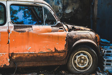 Old Rotting Car Free Stock Photo - Public Domain Pictures