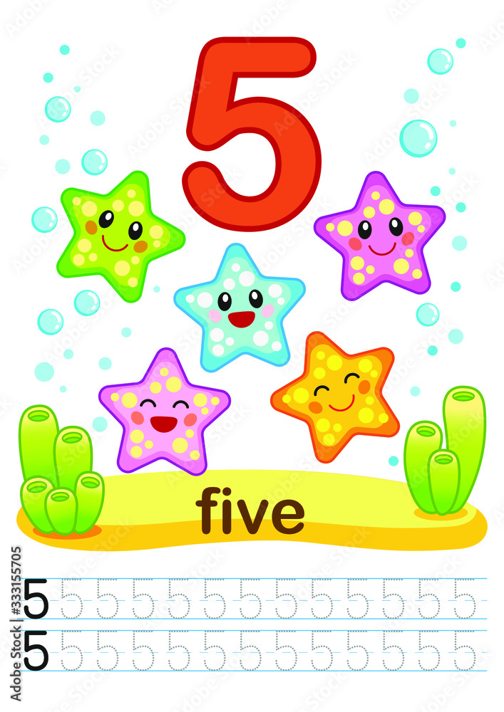 Printable worksheet for kindergarten and preschool. Exercises for ...