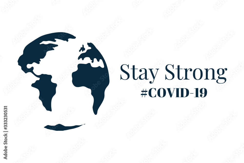 Inspirational positive quote about novel coronavirus covid-19 pandemic ...