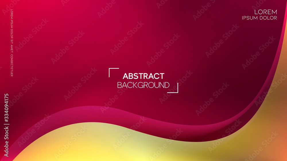 Modern maroon background with wave style Stock Vector | Adobe Stock