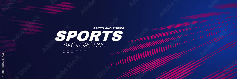 Abstract sport background with motion elements. Light dynamic effect ...