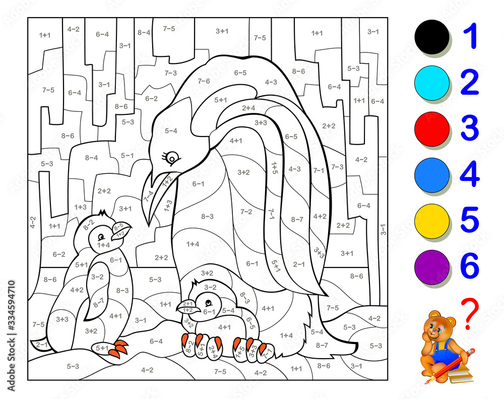 Grade 1 Math Coloring Pages [2025]