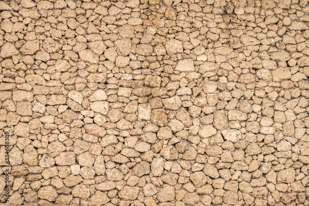 Old stone masonry. Background image of a historical wall. Stone wall ...