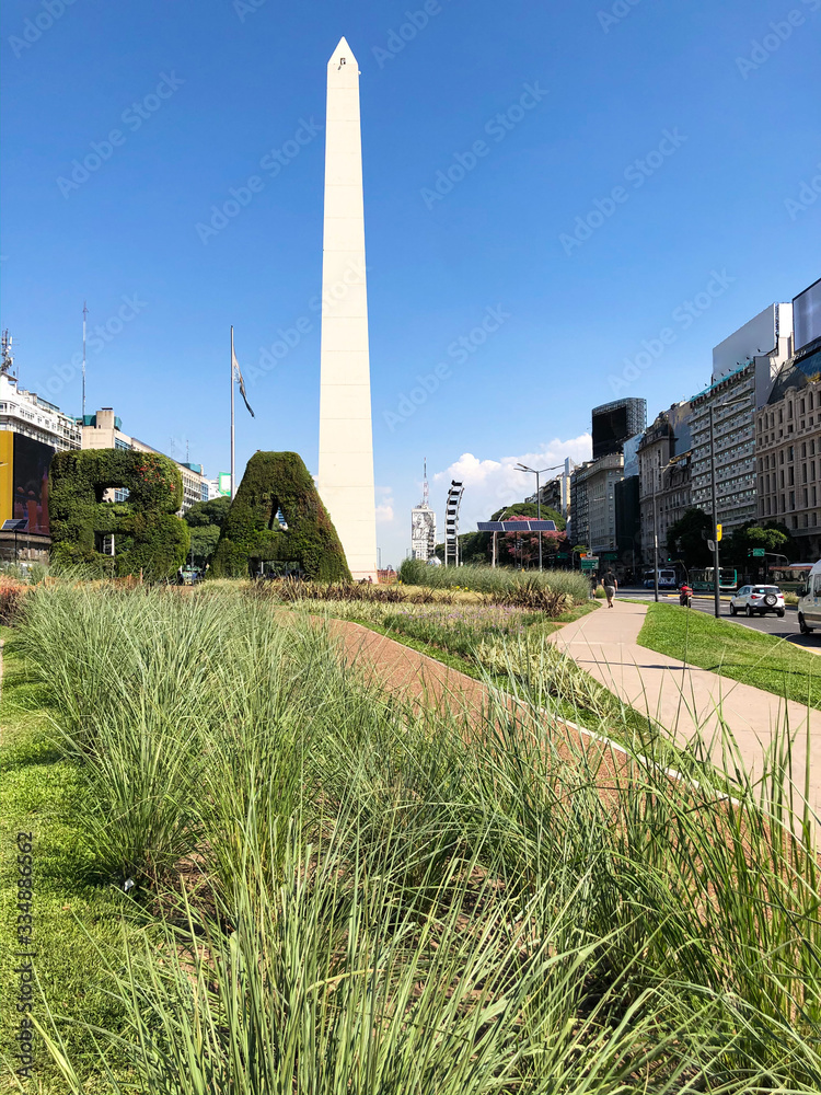 Famous landmarks and sightseeing hotspots in Buenos Aires in Argentina ...