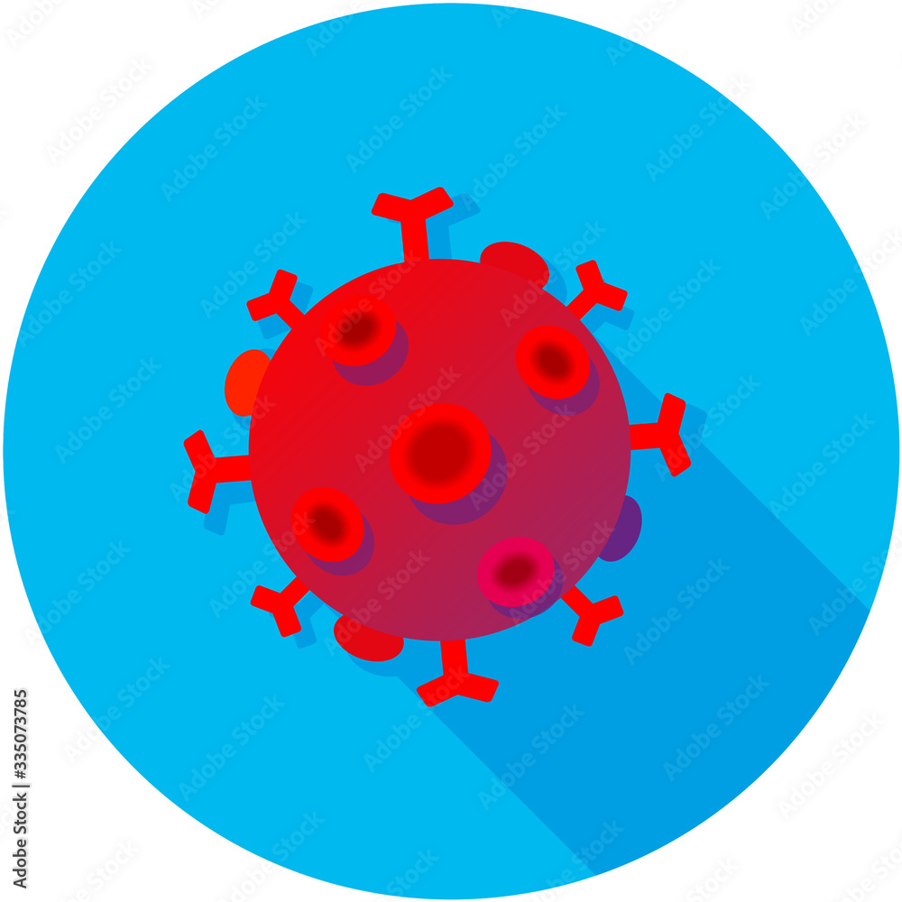 Vector influenza coronavirus, corvid 19, corona virus 2020 logo ...
