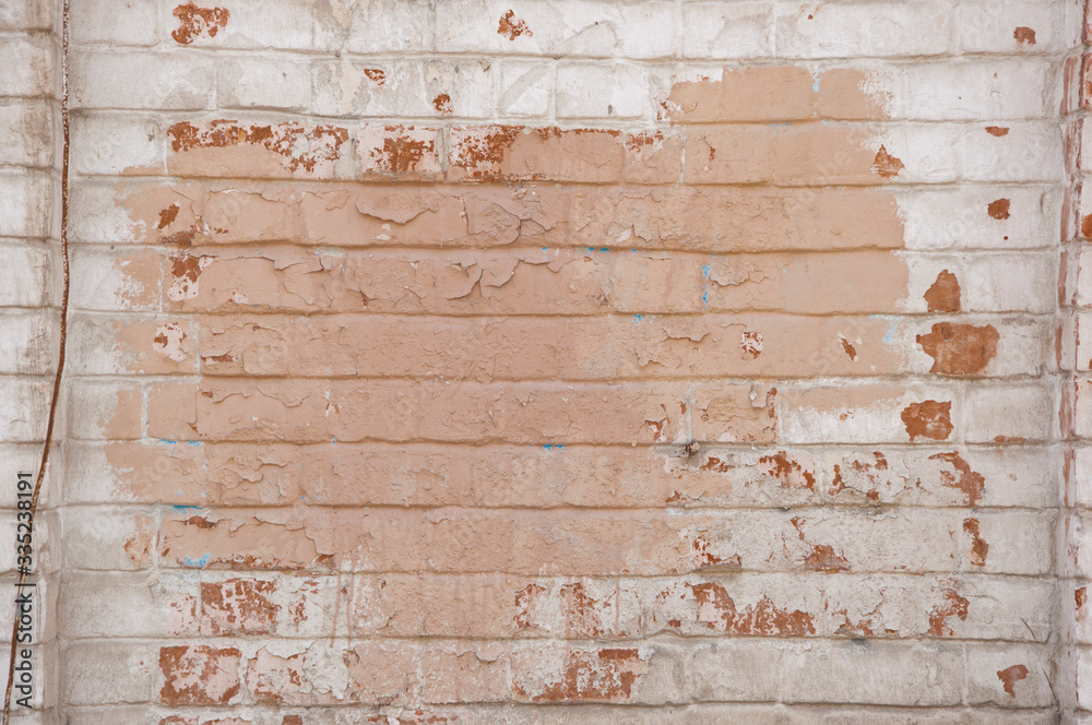 white background pink brick wall vintage old scratch texture Stock ...