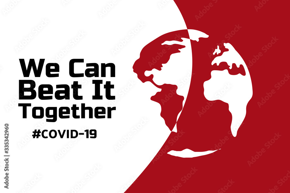 Inspirational positive quote about novel coronavirus covid-19 pandemic ...