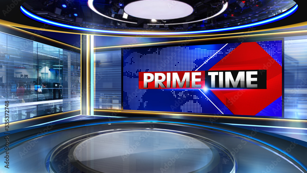 News 3D rendering background is perfect for any type of news or ...