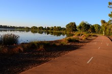 Perth From Lake Monger Free Stock Photo - Public Domain Pictures