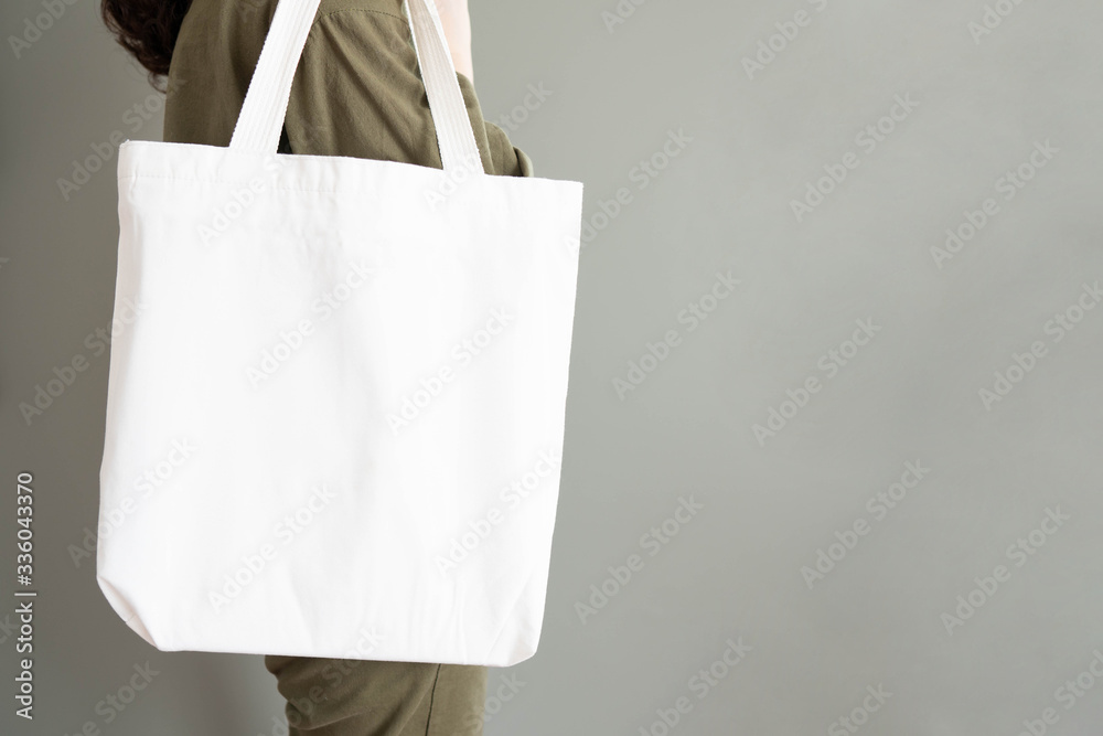 Plain White Tote Bag