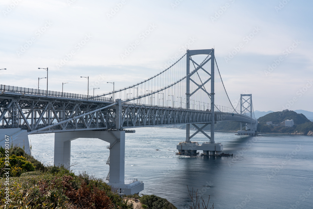 鳴門岬から見る大鳴門橋の風景 の Stock フォト | Adobe Stock