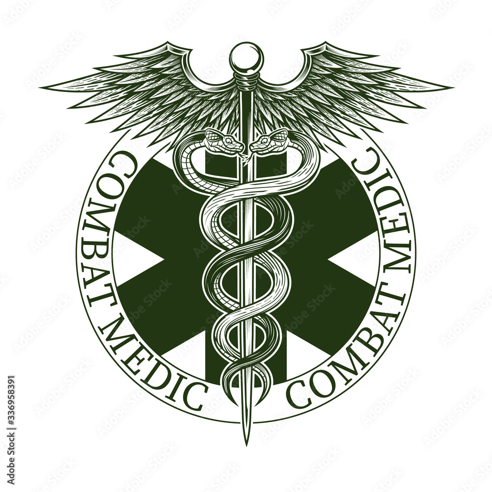 Combat Medic Logo Combat Medic Vector Art, Icons, And Graphics For
