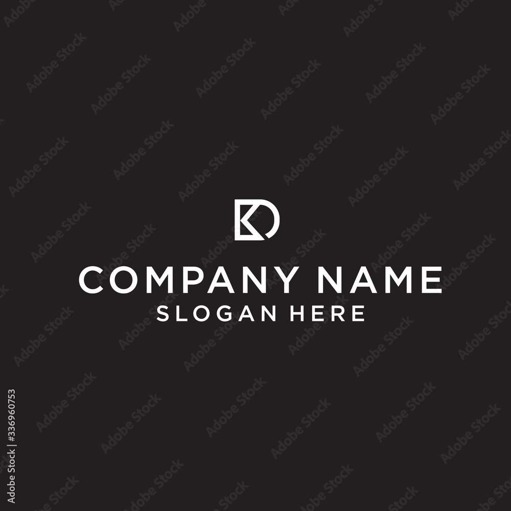 DK logo vector icon designs Stock Vector | Adobe Stock