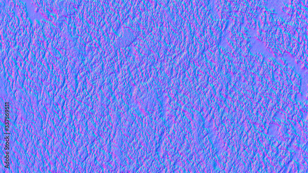 Normal Map stone wall background for 3D programs Stock Illustration ...