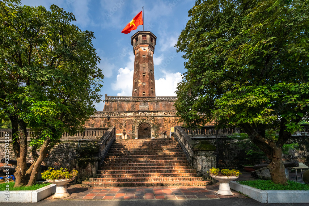Hanoi Flag Tower, Hanoi, Vietnam Stock Photo | Adobe Stock