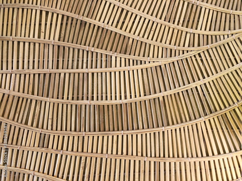 Pattern of rattan woven background Stock Photo | Adobe Stock