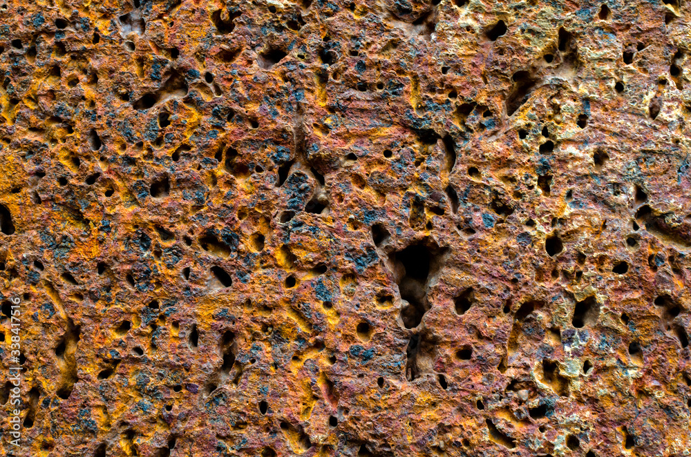 Red stone,Old laterite wall laterite texture background,Pattern ...