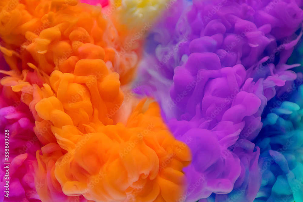 Bright color clouds Stock Photo | Adobe Stock