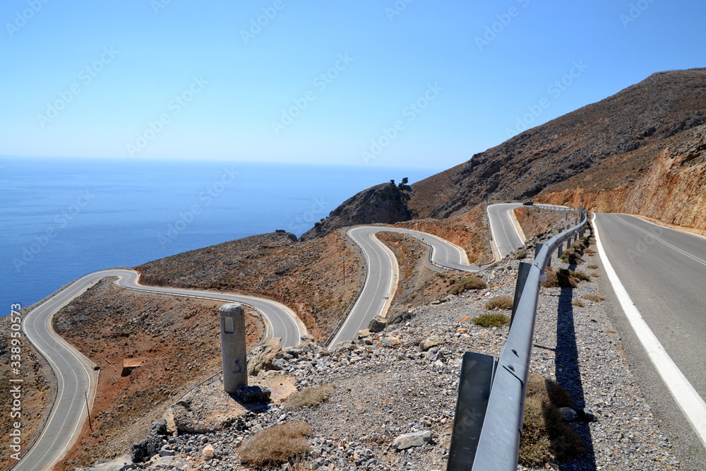 Grece, Crete, sea, sun, water, waves, horizon, coast, summer, travel ...