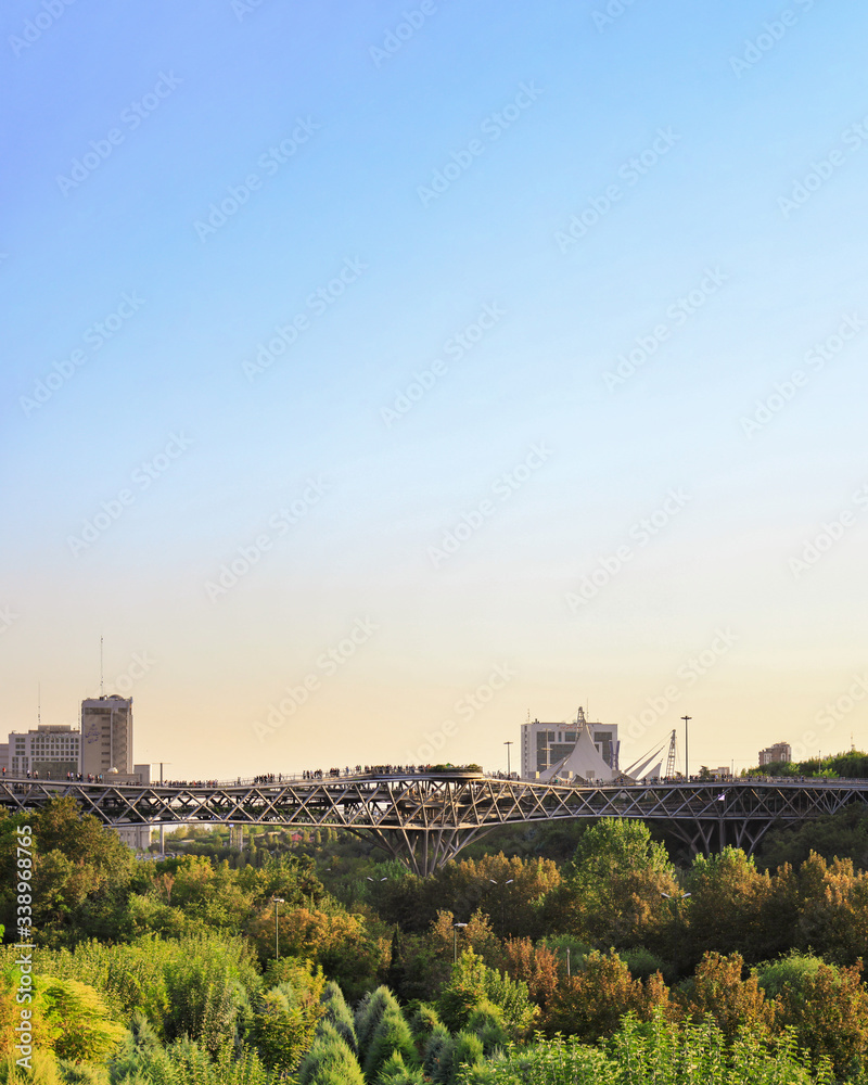 Foto de Stock Tabiat Bridge, Nature Bridge is the largest pedestrian ...