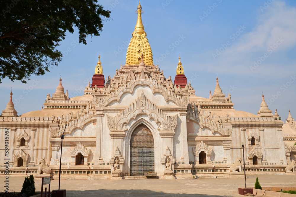 The Ananda pagoda is one of best known and most beautiful temples in ...