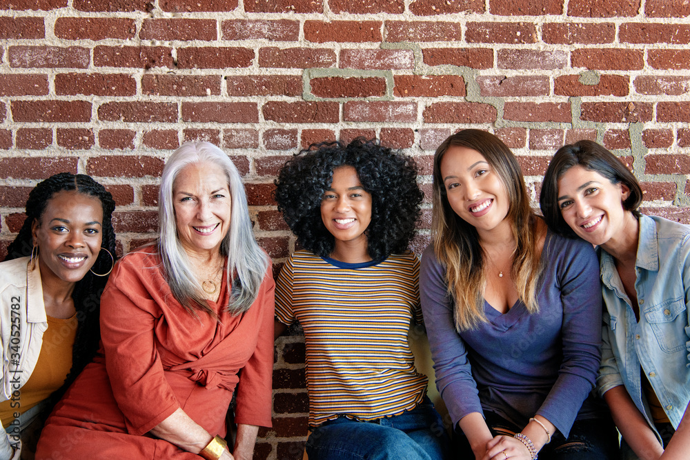 Strong women supporting each other Stock Photo | Adobe Stock