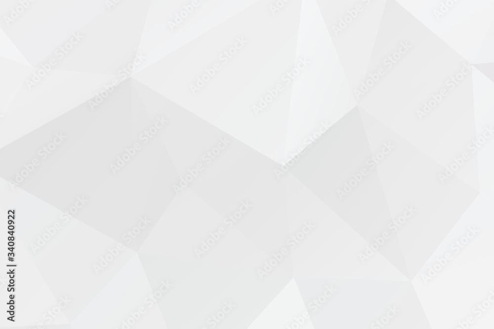White polygon textured background Stock Photo | Adobe Stock