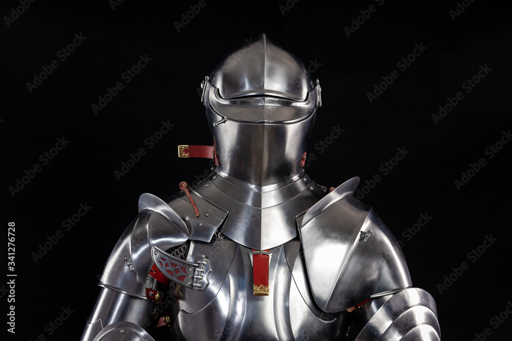 Medieval knightly armor, full set and details, made by an adult in full ...