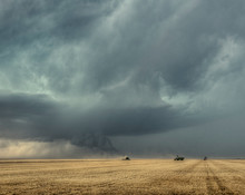 Storm Clouds Over Country Field Free Stock Photo - Public Domain Pictures