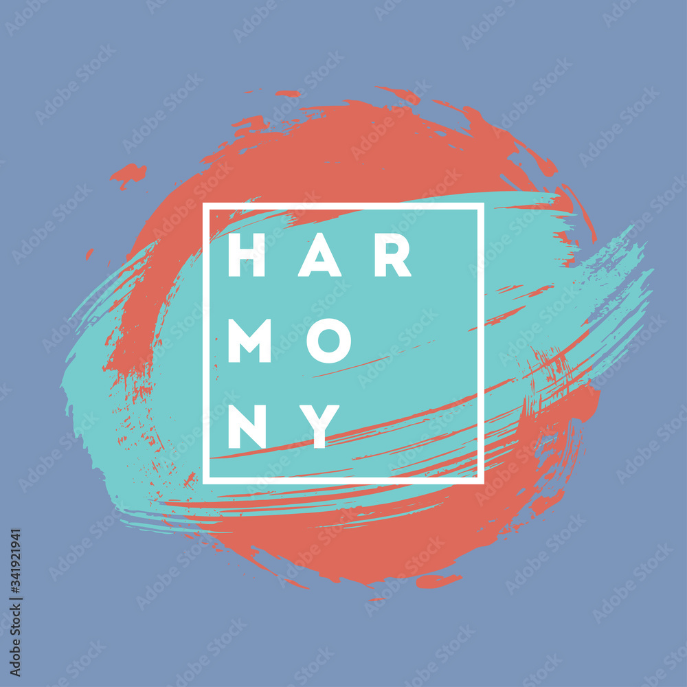 Craft label brush stroke backgrounds, paints for tags and stamps design ...