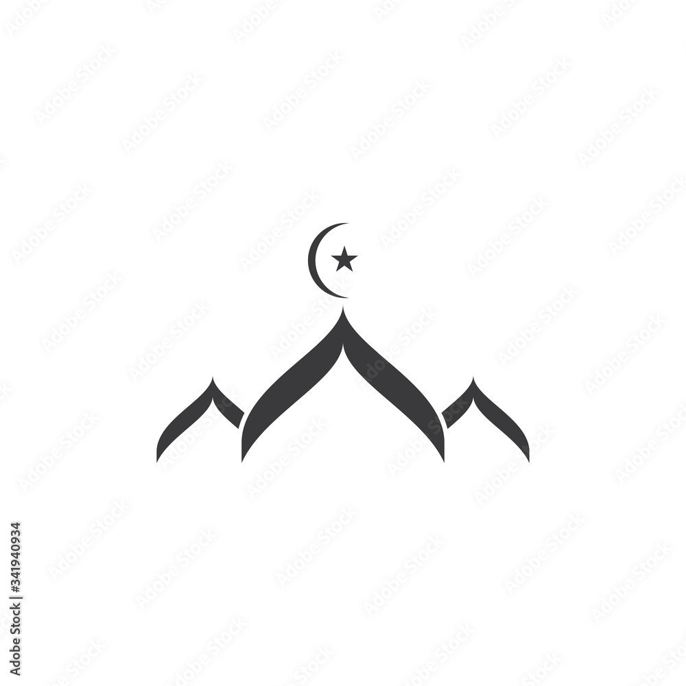 Islamic logo and symbol Stock Vector | Adobe Stock