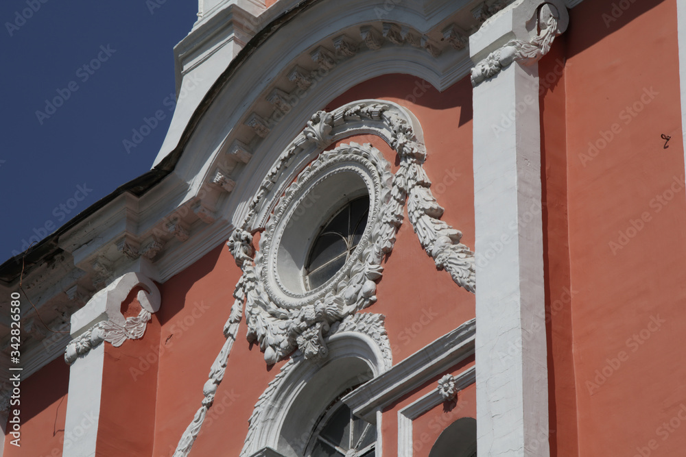 Detail of Menshikov Tower or Orthodox Church of Archangel Gabriel at ...