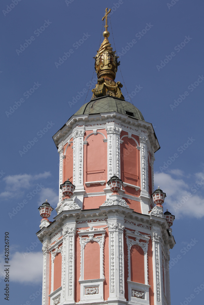 Detail of Menshikov Tower or Orthodox Church of Archangel Gabriel at ...