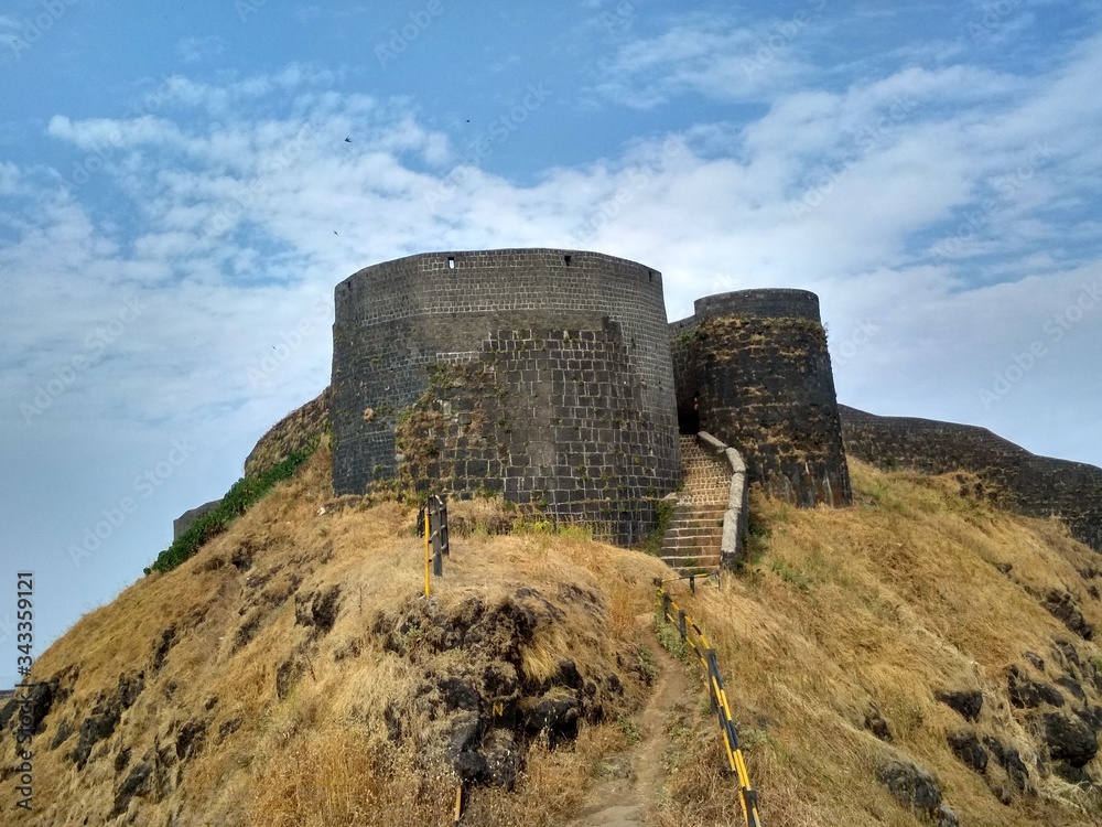 Torna Fort of Shivaji Maharaj Stock Photo | Adobe Stock