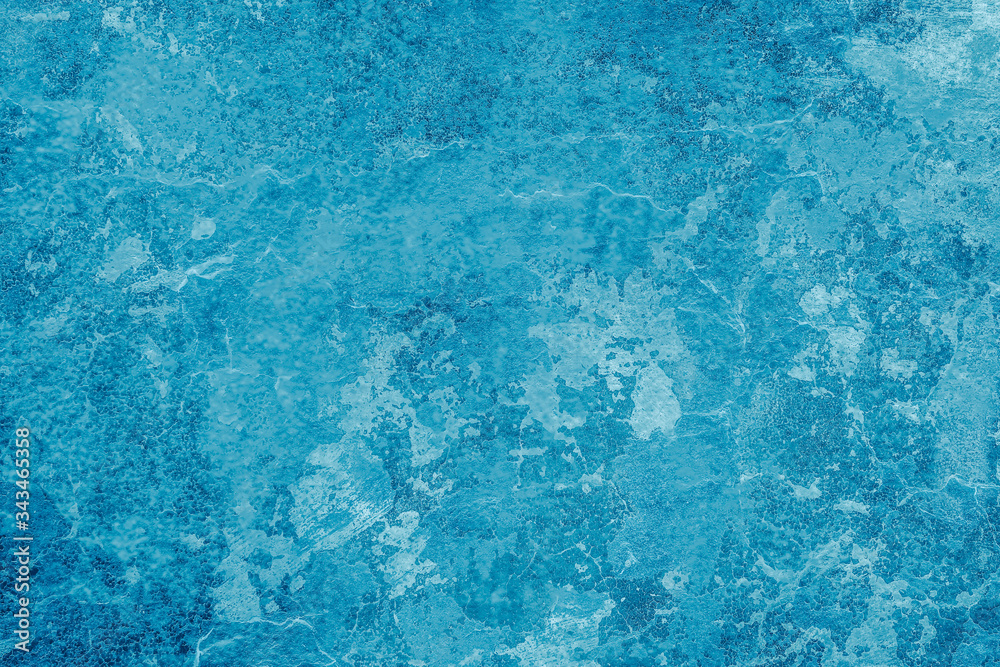 Blue texture, background similar to ice, wall, water or natural mineral ...