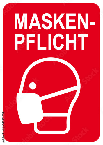 ds152 DiskretionSchild - german - Schild mit der Ankündigung ...