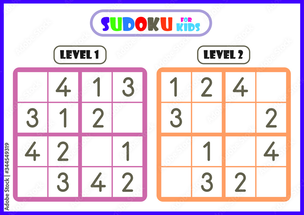 Complete with your pencil the missing parts of the sudoku, Sudoku for ...