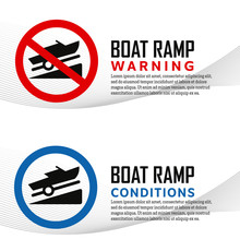 Boat Ramp Sign Free Stock Photo - Public Domain Pictures