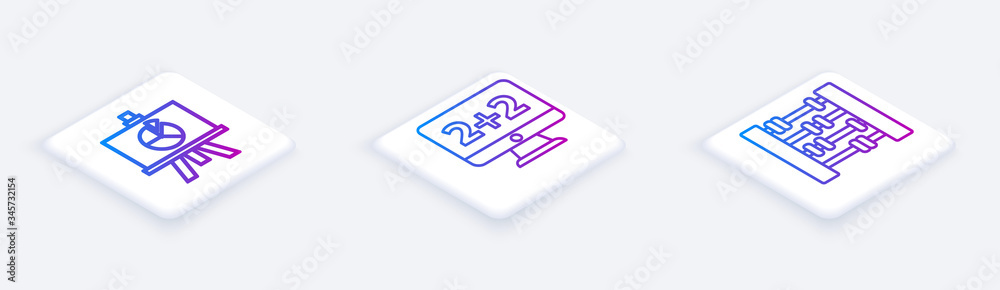 Set Isometric line XYZ Coordinate system, Graph, schedule, chart, diagram and Graph, schedule ...