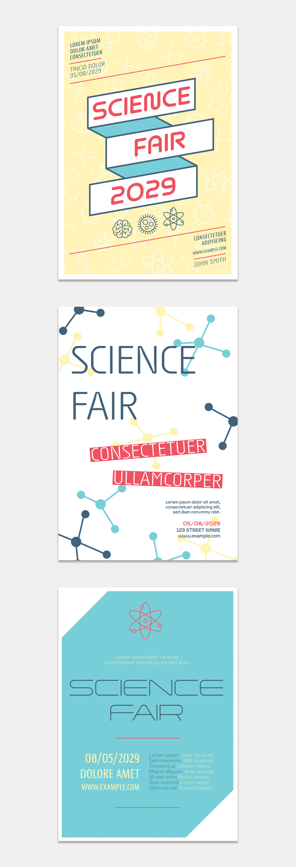 Science Fair Poster Template