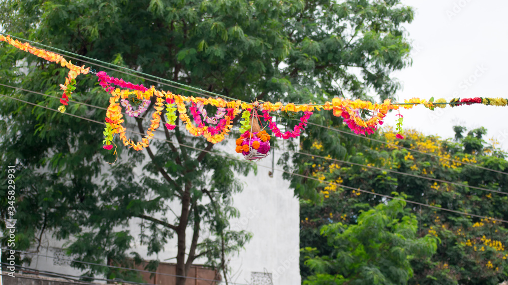 Stock-Foto „Lord Krishna birthday. Shri Krishna Janmashtami Radha ...