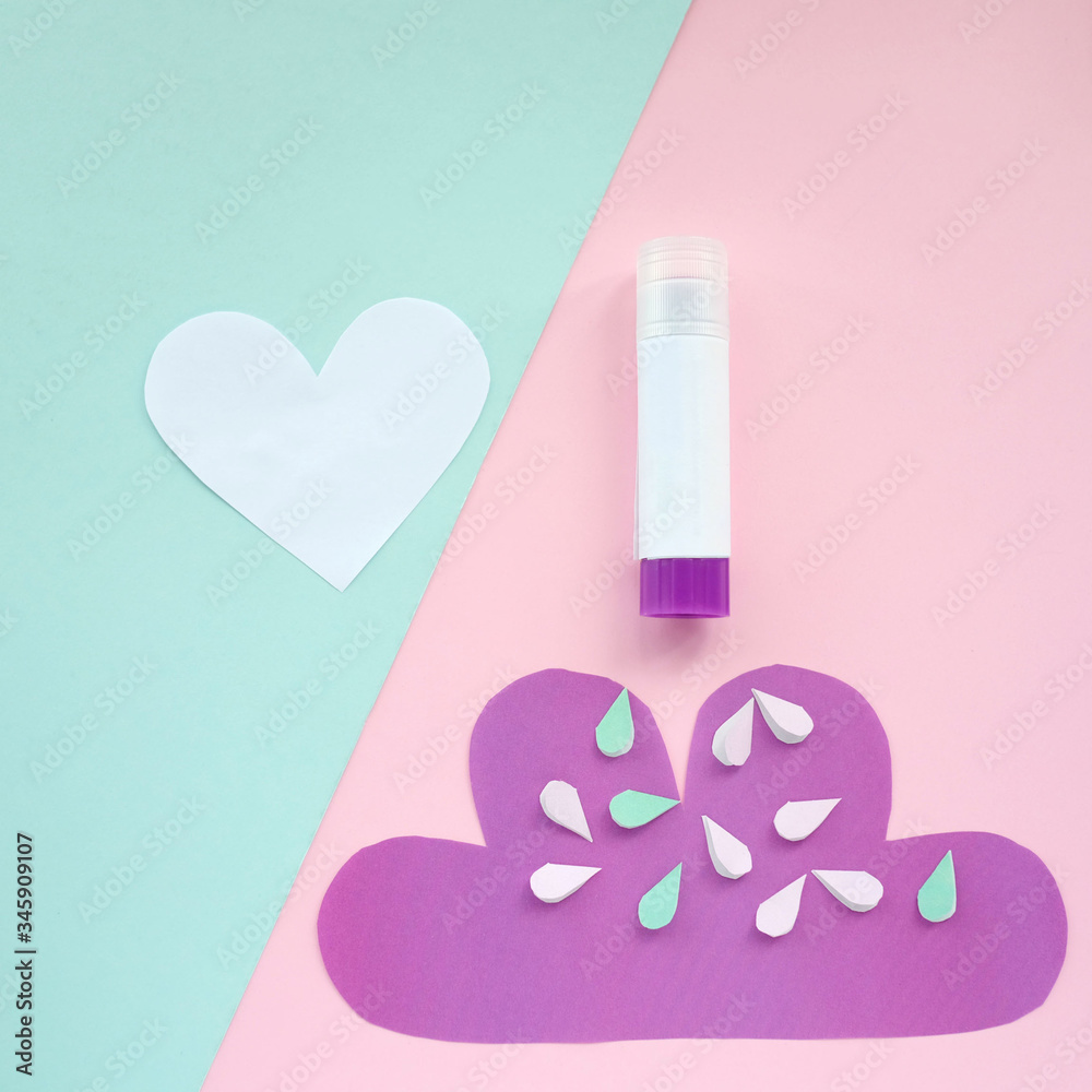 Step by step children's cardboard crafts for mothers day- pink flower ...