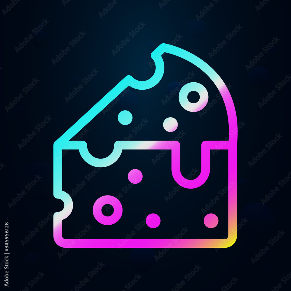 Cheese, italy nolan icon. Simple thin line, outline vector of italy ...