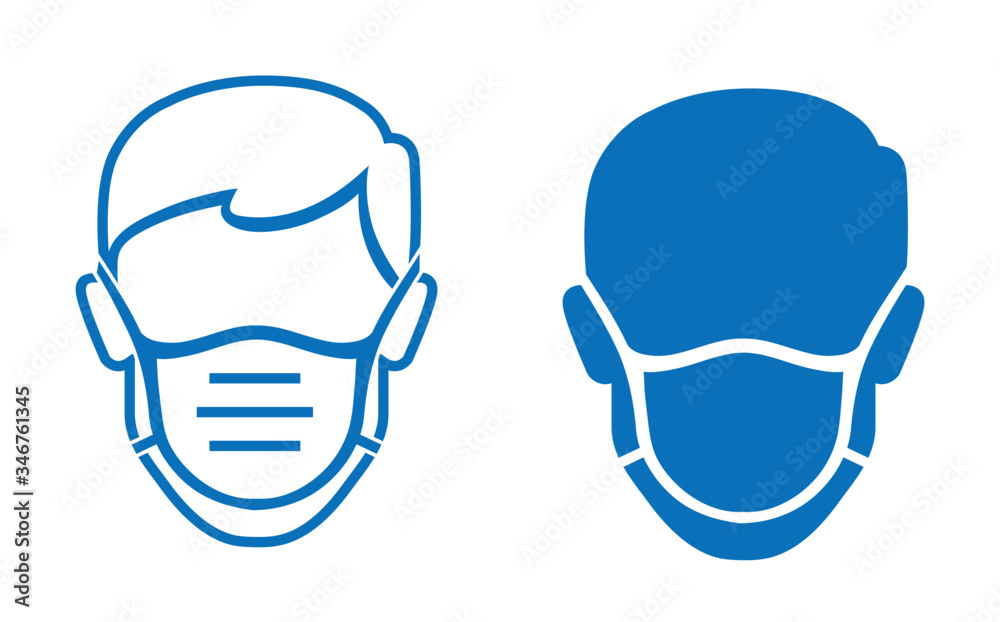 wear face mask stop coronavirus preventive measures COVID-19 cover face ...