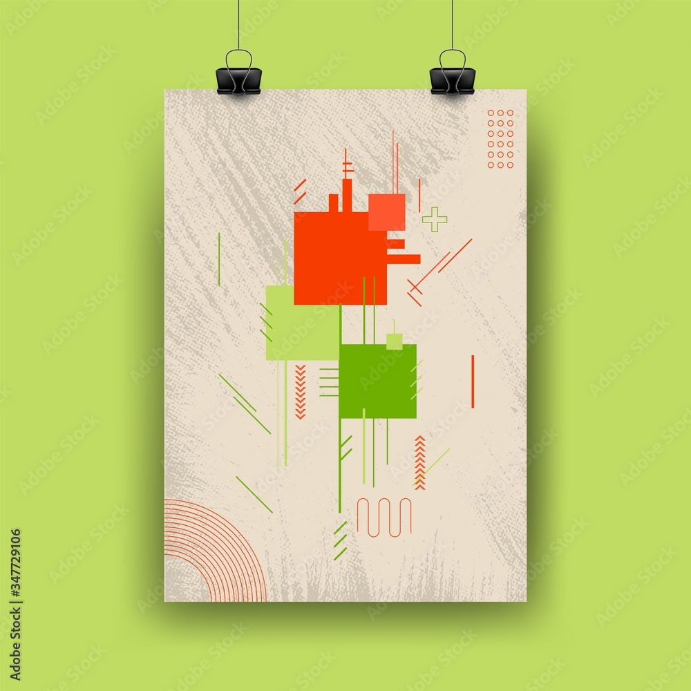 Minimal poster design and flyer template layout for all types sectors ...