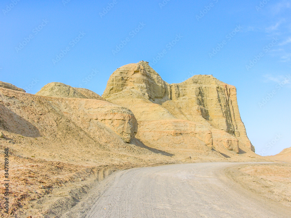 Foto de Stock Yadan landform in Urho Ghost Castle, also known as Wind ...