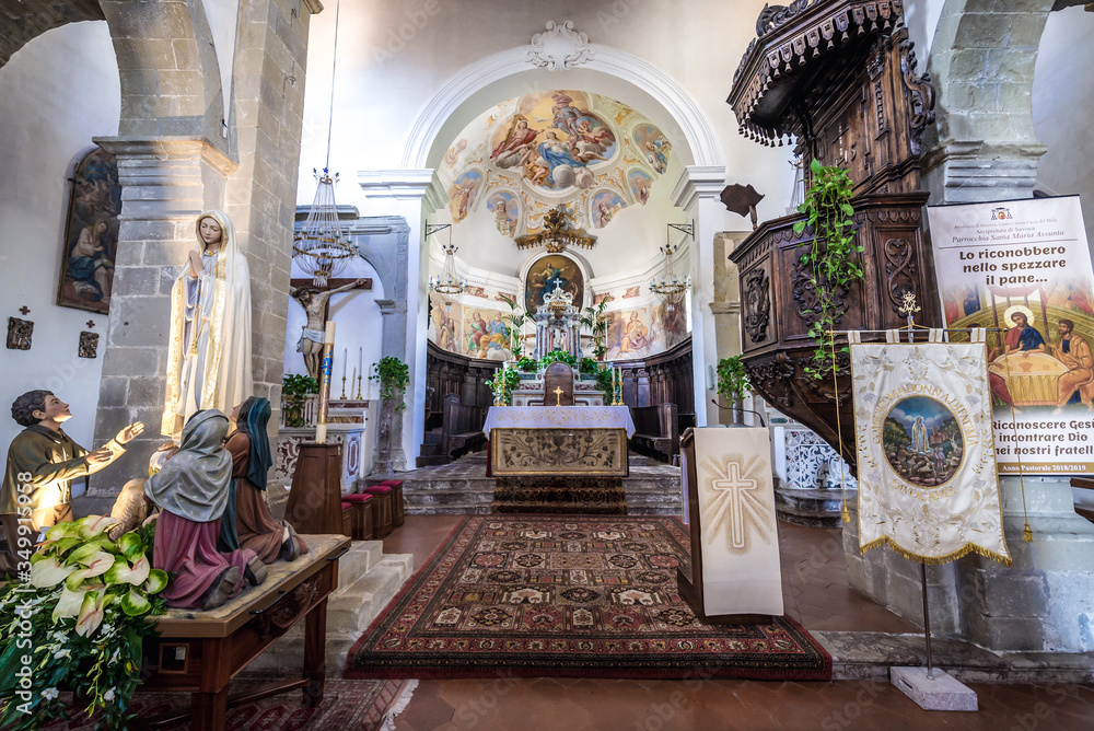Mother of Savoca Church in Savoca village which was location for scenes ...