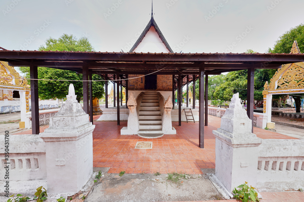 Wat Photharam an old temple built since reign of King Rama III by ...