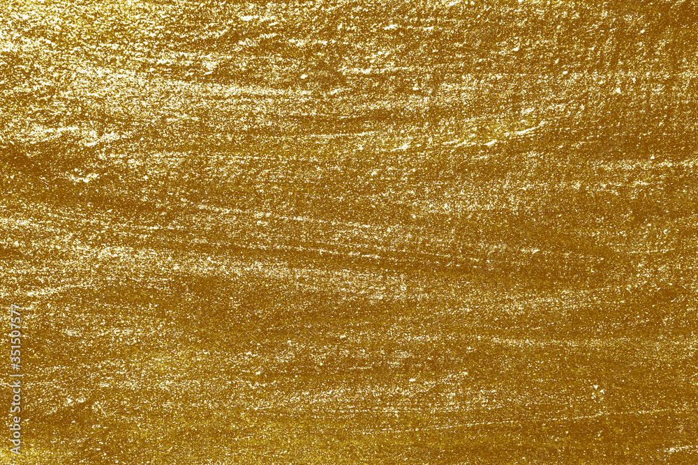 Metallic gold paint textured background Stock Photo | Adobe Stock