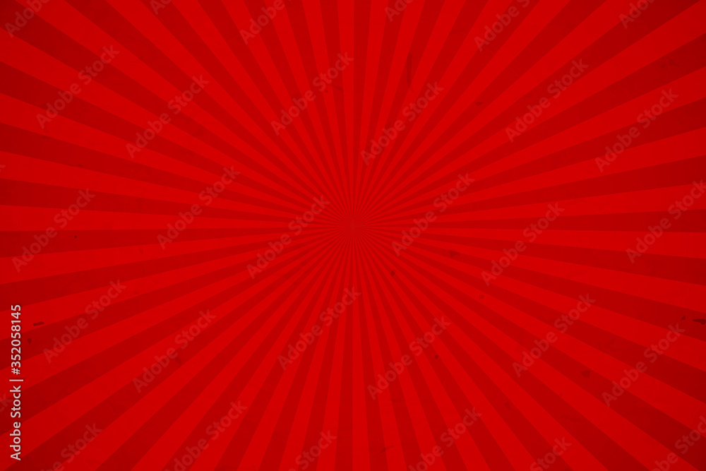 Red rays vector background Stock Vector | Adobe Stock
